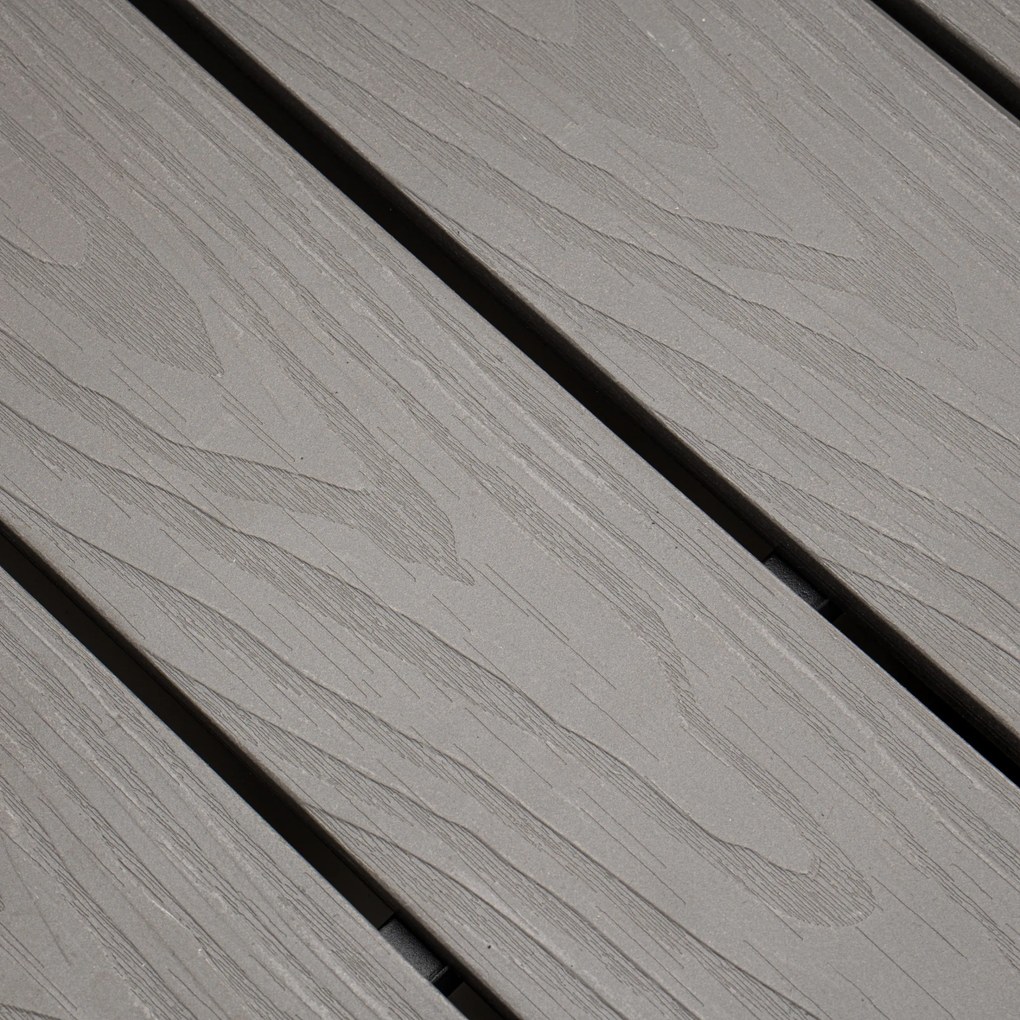 Závěsný balkónový stůl Aretto 60 cm šedý
