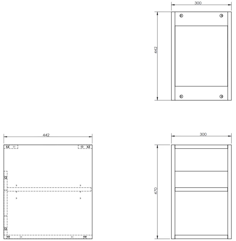 Mexen Rivel, koupelnová skříňka 100 cm s umyvadlem Vela vlevo, 1S, 1D, drážkovaná, grafitová matná/bílá matná, 91A23-10047-3-BBFF66-W23L01