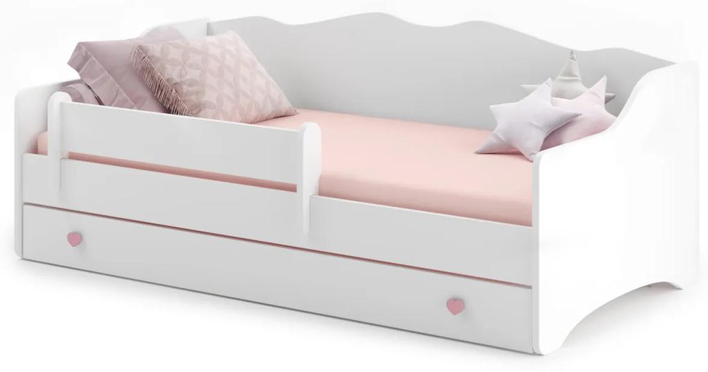 Dětská postel 160x80 cm Mayen bílá