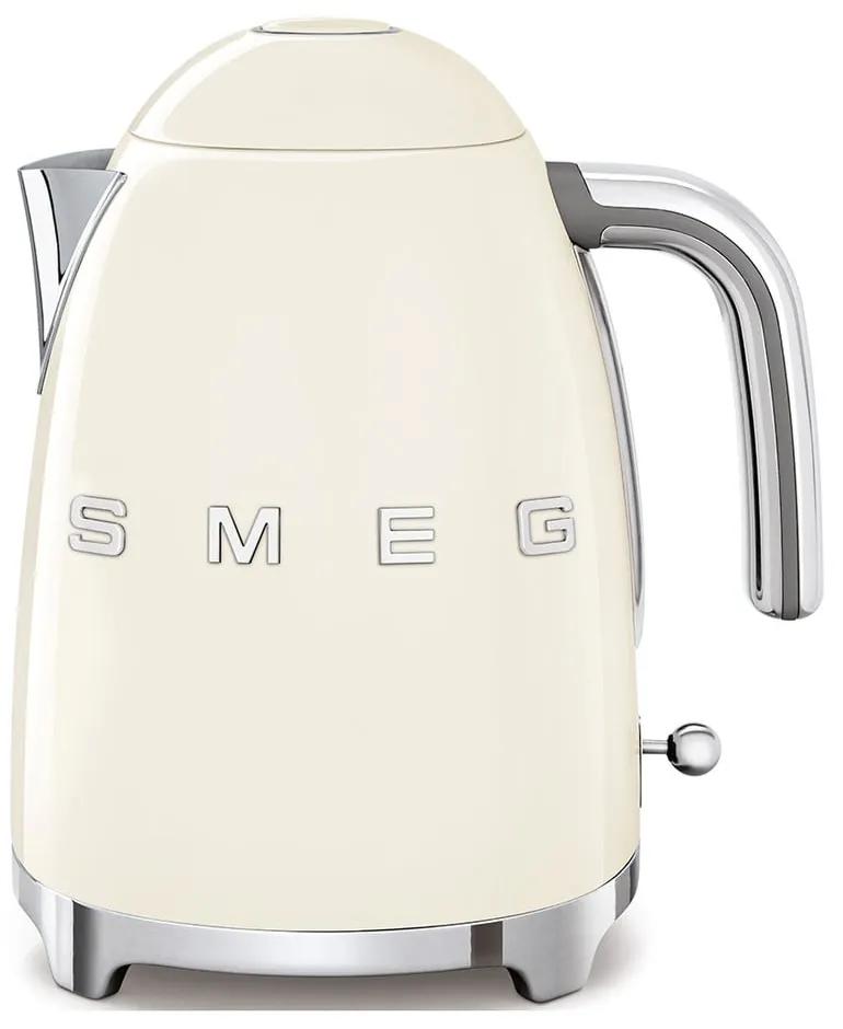 Krémově bílá rychlovarná konvice SMEG 50's Retro Style