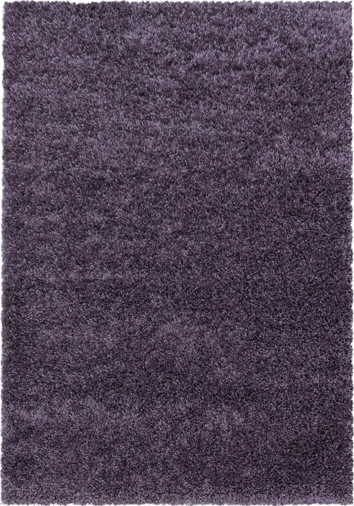 Ayyildiz, AKCE: 60x110 cm Kusový koberec Sydney Shaggy 3000 violett, fialová, ložnice