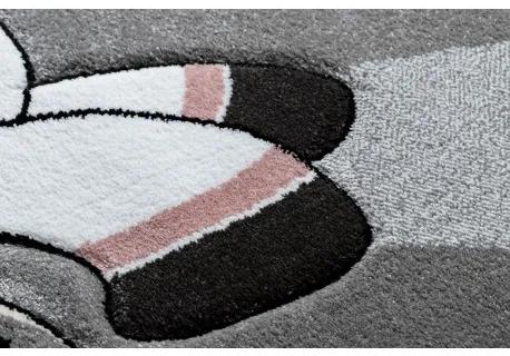 koberec PETIT JEDNOROŽEC, šedý velikost 160x220 cm | krásné koberce cz