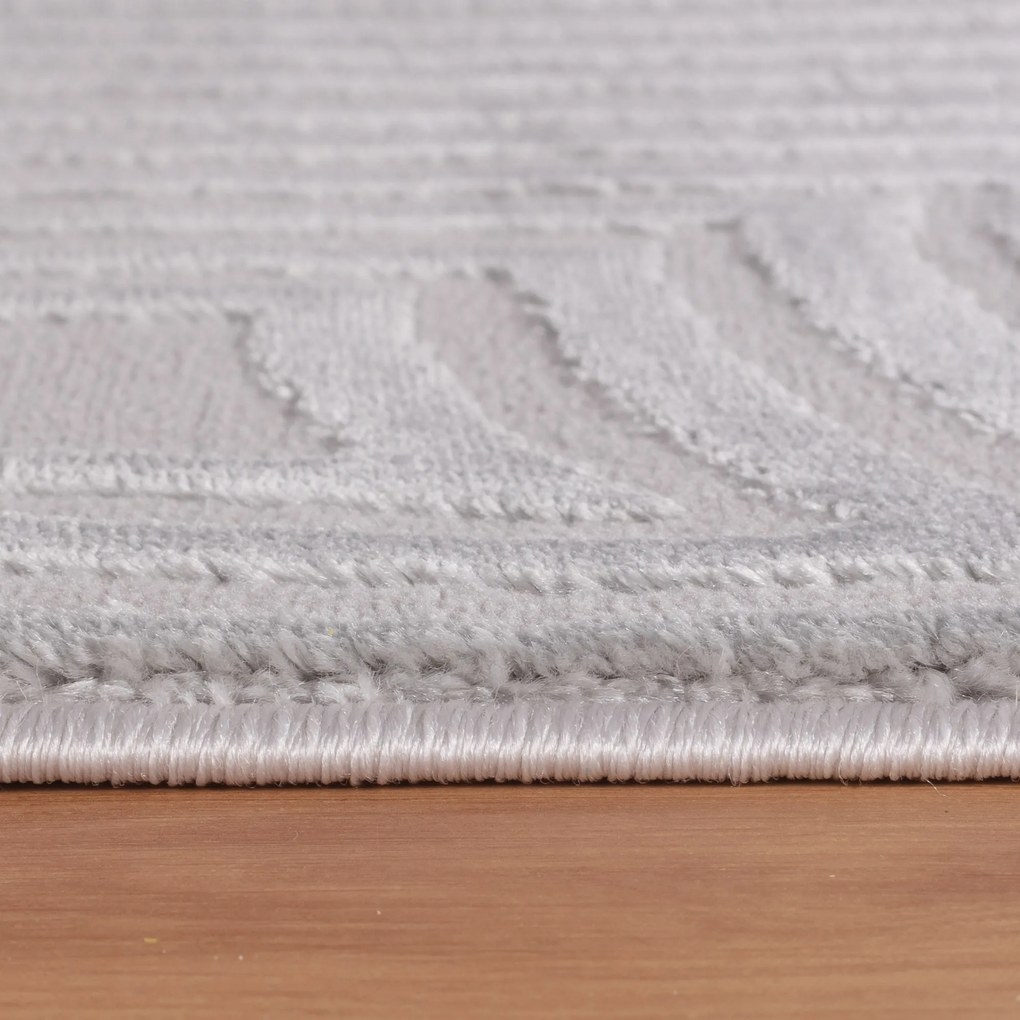 Ayyildiz, Kusový koberec Sahara 1113 Silver, 80x150, šedá, obývací pokoj