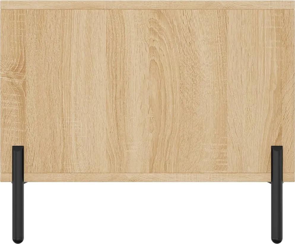 vidaXL Konferenční stolek 90 x 50 x 40 cm kompozitní dřevo [829223] Barva: dub sonoma