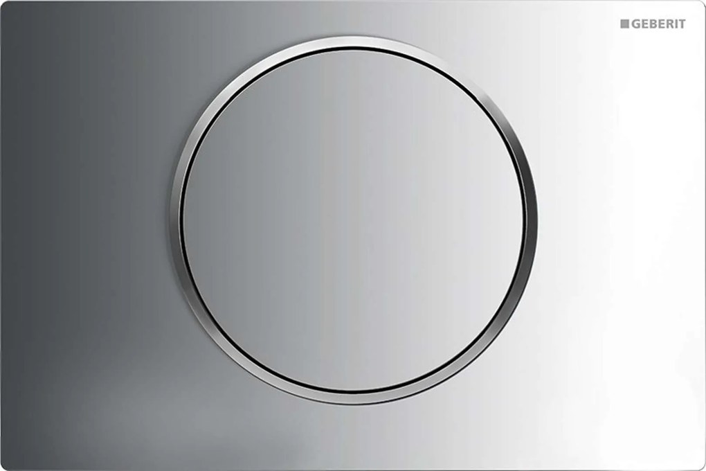 Geberit Sigma10 - Ovládací tlačítko splachování, chrom 115.758.KH.5