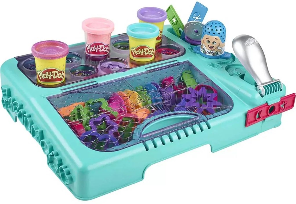 HASBRO PLAY-DOH Kreativní sada na cesty modelína 10 kelímků s doplňky 14f3638