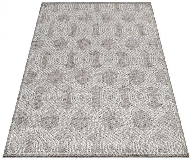 Vopi | Kusový venkovní koberec Aruba 4904 grey - 200 x 290 cm