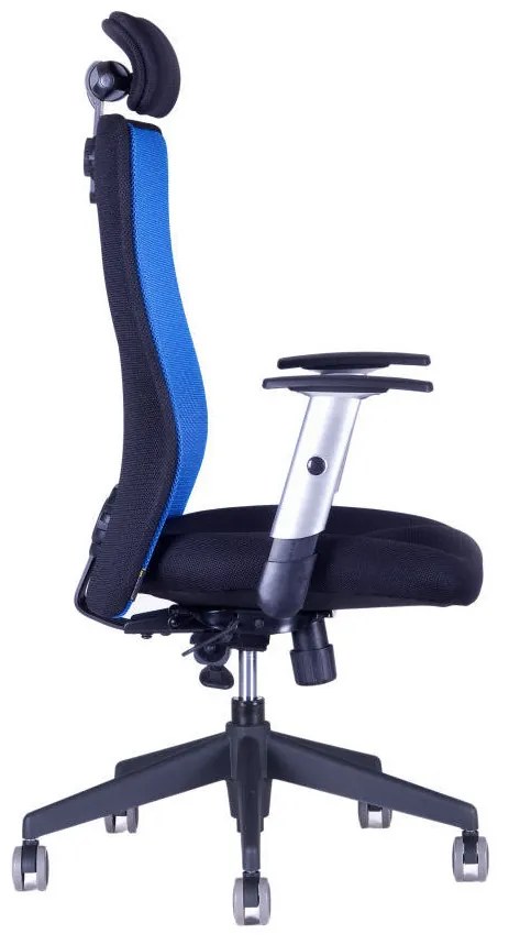 Office Pro Kancelářská židle na kolečkách Office Pro CALYPSO GRAND SP1 – s područkami Světle šedá 12A11