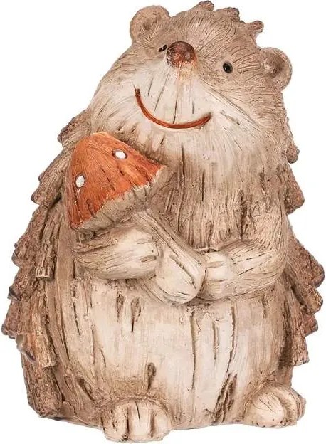 Postavička ježek s houbou - 12 cm