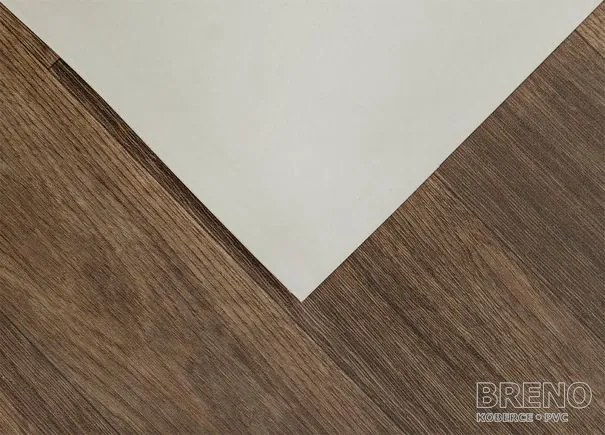 Breno PVC XTREME Natural Oak 369M – tmavě hnědé dřevo, šíře 200 cm