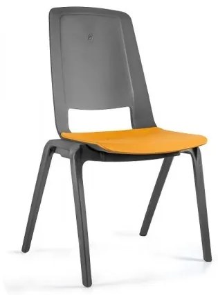 Plastová židle FILA - mango - 3D5272