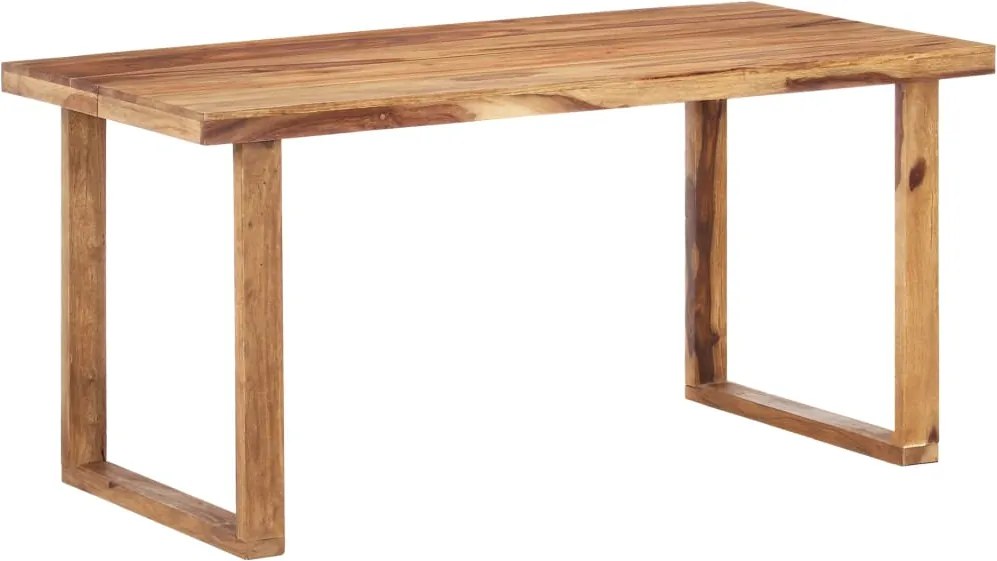 Jídelní židle Potters - masivní sheeshamové dřevo | 160x80x76 cm