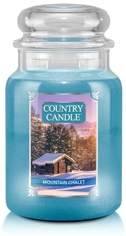 Country Candle Vonná Svíčka Mountain Chalet, 652 g