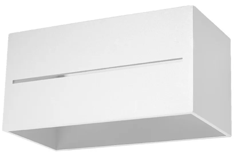 Sollux Lighting Nástěnné svítidlo LOBO MAXI bílé