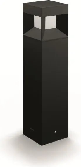 PH 16481/30/P0 LED Venkovní sloupkové svítidlo Philips Parterre 16481/30/P0 černé malé 2700K - PHILIPS (915005378101)