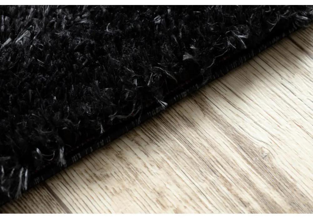 Kusový koberec shaggy Flan antracitový 140x190cm