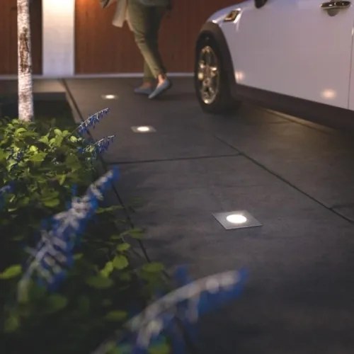 Nájezdové LED svítidlo Philips Crust teplá bílá 2700K 17356/47/P0