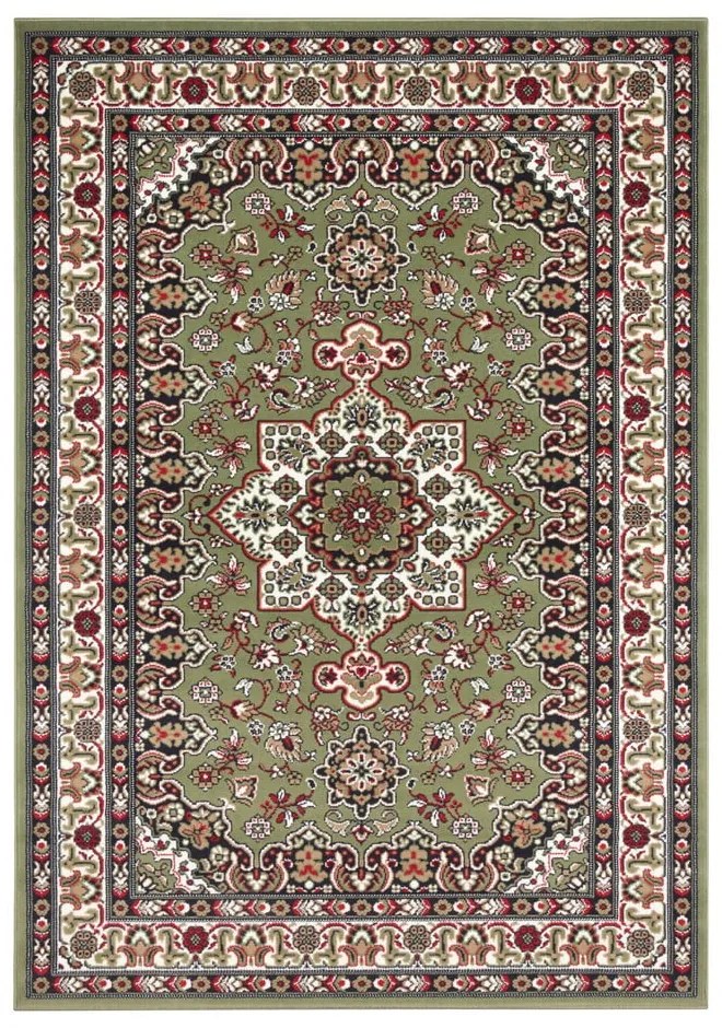 Zelený koberec Nouristan Parun Tabriz, 120 x 170 cm