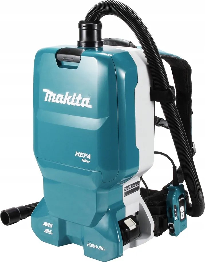 Makita DVC665ZU Vysavač 36V 2x18V Aws 110 mBAR 6 Litrů