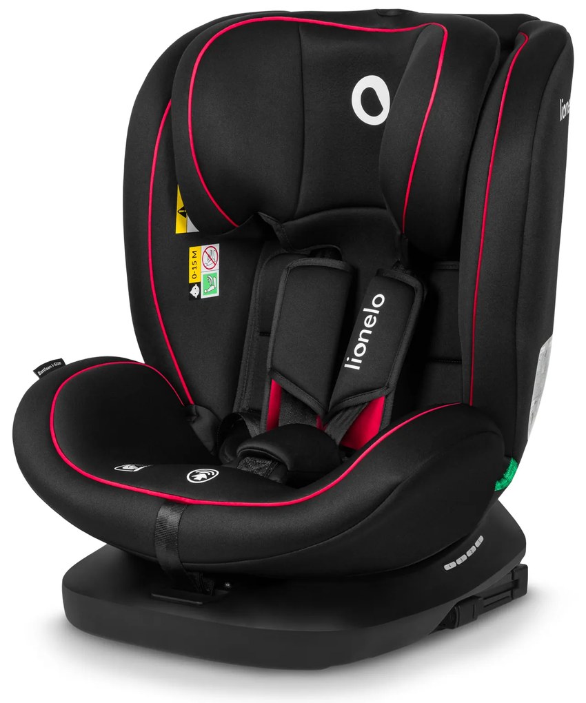 Autosedačka Lionelo BASTIAAN I-size 40-150 cm ISOFIX Farba: Black Red