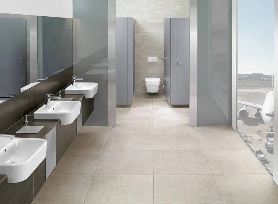 VILLEROY & BOCH Villeroy &amp; Boch ARCHITECTURA - WC mísa beztrámová, 530x370x316 mm, závěsný model, DirectFlush, bílá alpin 5685R001