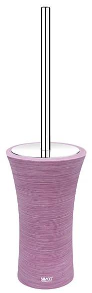 Nimco Atri - stojánkový WC kartáč, fialový (AT 5094-50)