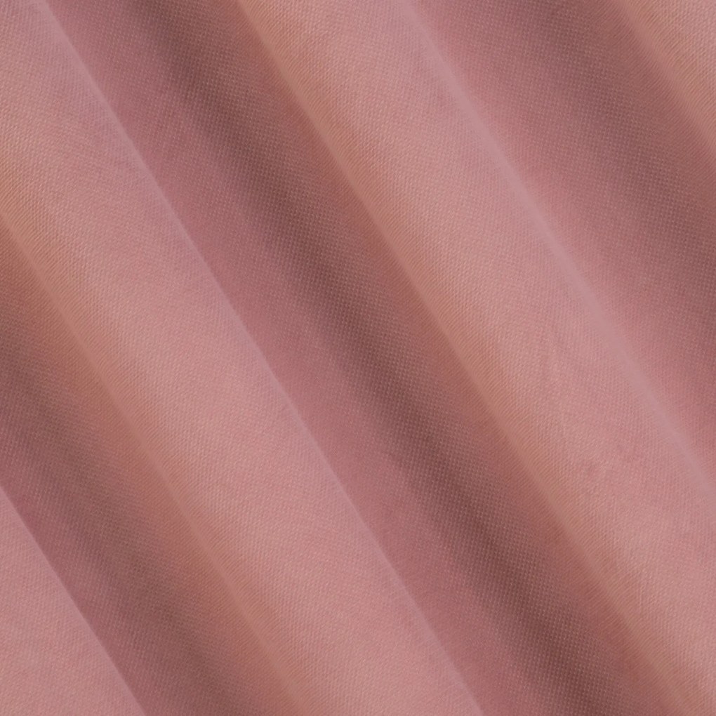 ZATEMŇOVACÍ ZÁVĚS NA KROUŽCÍCH MILO 140X250 CM STARORŮŽOVÁ