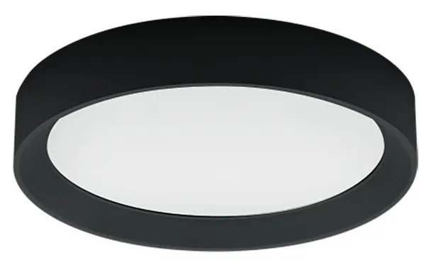 Linea Light 8335 Tara_R, černé stropní svítidlo, 21W LED 3000K, prům.30cm