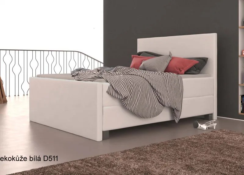 Postel boxspring Matyas 120x200 s úložným prostorem - výběr barev