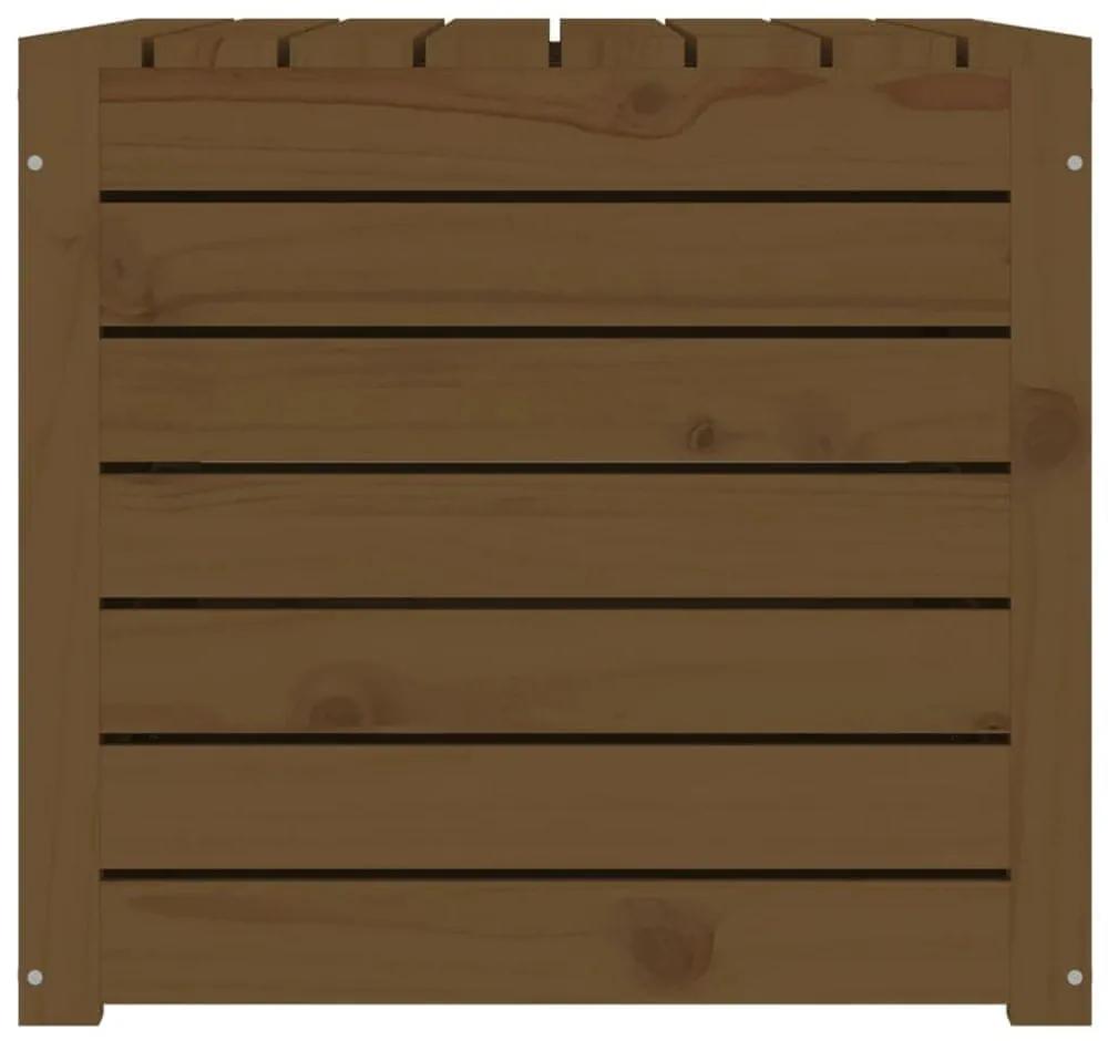 Petromila Zahradní box medově hnědý 101x50,5x46,5 cm masivní borové dřevo