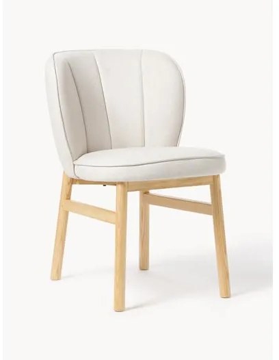 Čalouněná židle's dřevěnými nohami Terry
