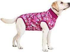Obleček ochranný Suitical Dog PINK CAMO 22cm XXXS