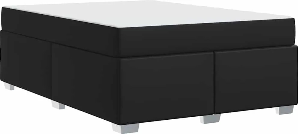 Rám postele Černá 140 x 200 cm PVC 3399238