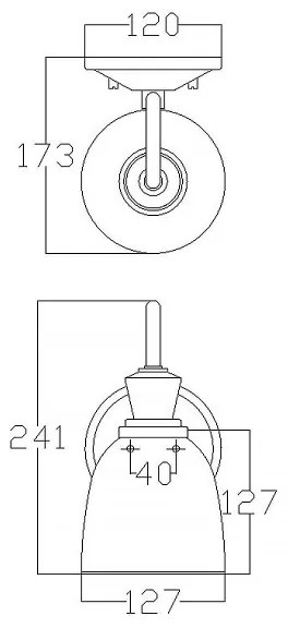 Elstead KL-CORA1-BATH - LED Koupelnové nástěnné svítidlo CORA 1xG9/3W/230V IP44