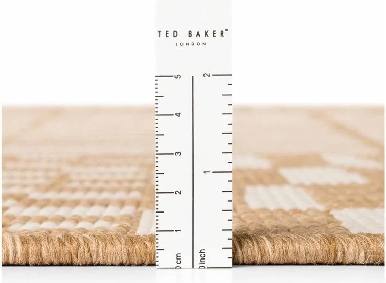 Krémový/v přírodní barvě vnitřní a venkovní koberec 200x300 cm Haringey Barkham – Ted Baker