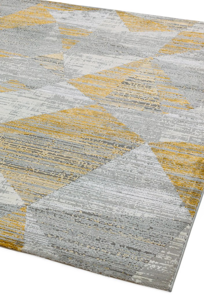 Žlutý koberec Volter Block Yellow Rozměry: 200x290 cm