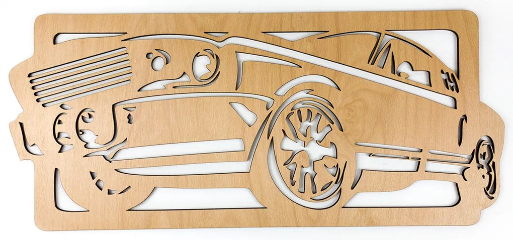 Živá Zeď Dřevěná nástěnná dekorace Auto Ford Mustang