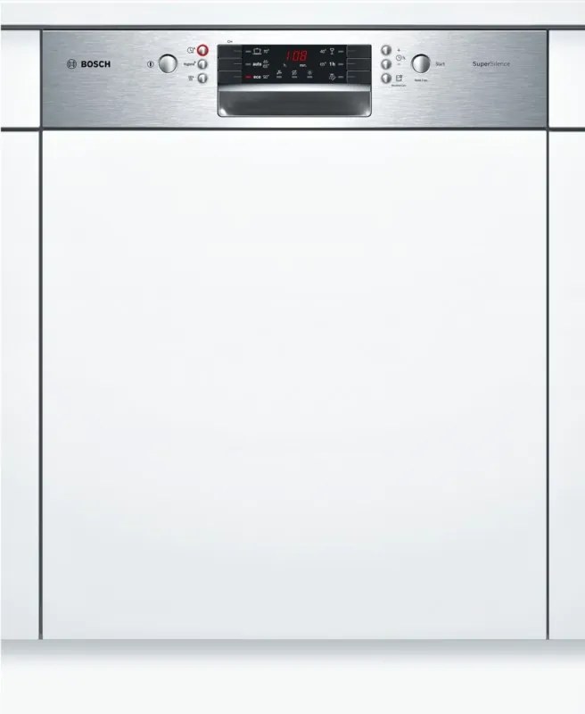 Bosch SMI46IS03E vestavná myčka s panelem, nerez, 60 cm, A++