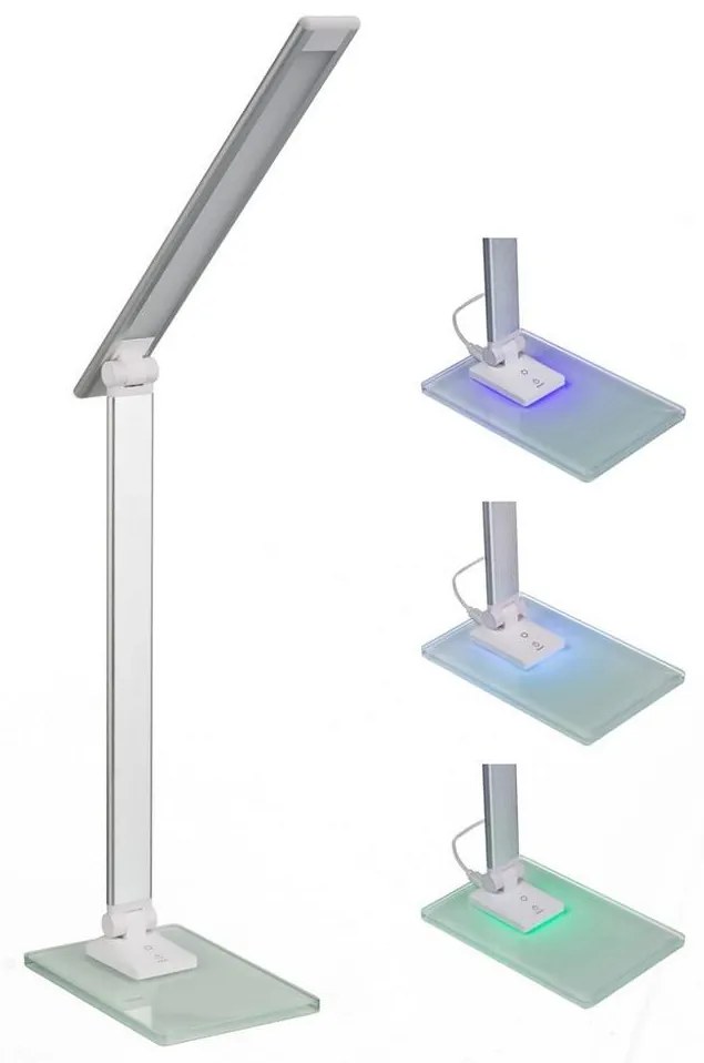 Platinet LED RGB Stmívatelná stolní lampa LED/6W/5V PL0303