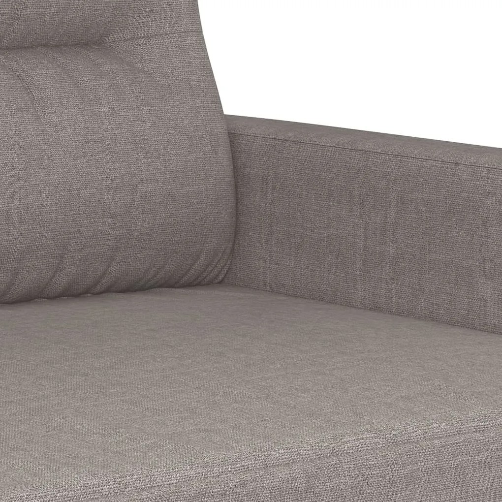 4dílná sedací souprava s polštáři taupe textil 3201567