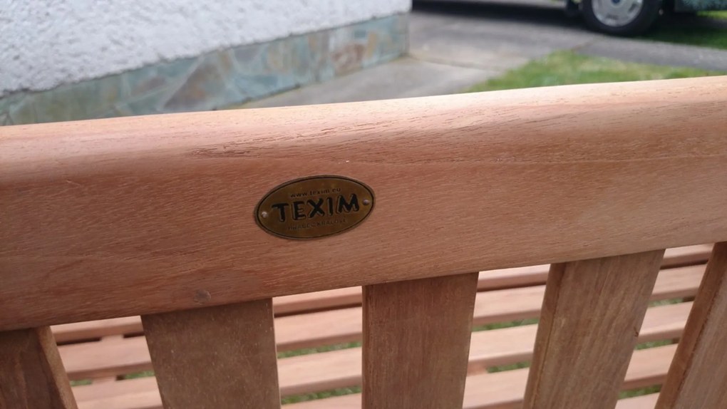 Nábytek Texim Roma zahradní lavice teak 150 cm