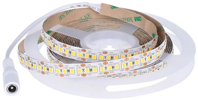 Solight LED světelný pás 5m, 198LED/m, 16W/m, 1500lm/m, IP20, teplá bílá