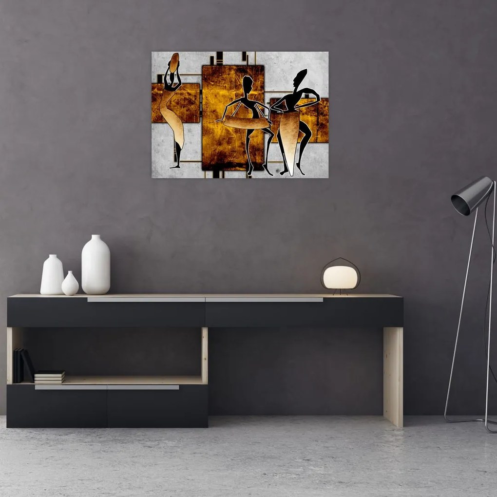 Obraz - Motivy Africké kultury (70x50 cm)
