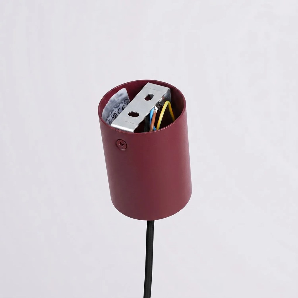 Sollux Lighting Závěsné svítidlo NOX 40 bordó