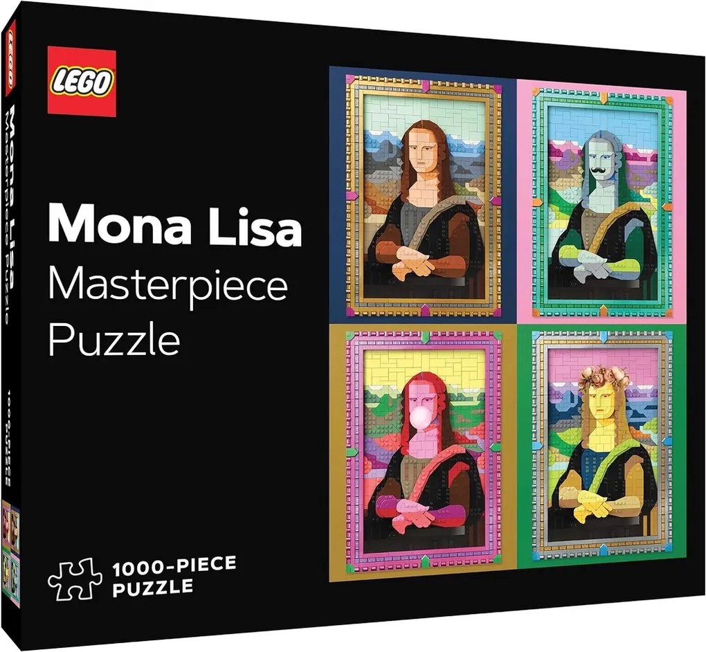 Chronicle Books Puzzle LEGO® Mona Lisa 1000 dílků