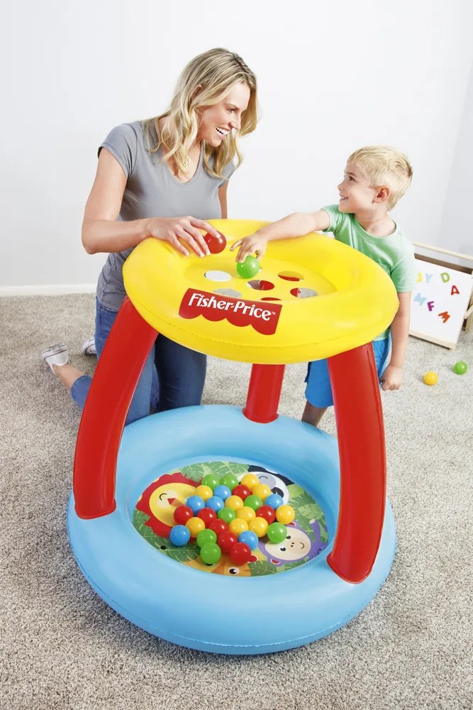 LEAN Dětský nafukovací bazének se stříškou Fisher-Price Bestway 93541