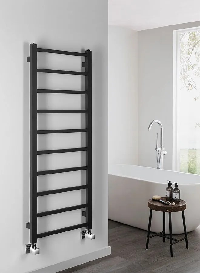 Sapho Sapho, MAKRO LIGHT topné těleso 400x1140 mm, černá matná, IR445TB