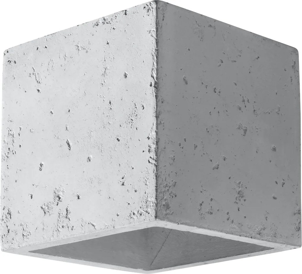 Sollux Lighting Nástěnné svítidlo QUAD beton