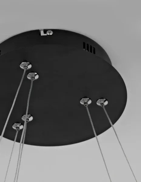 LED lustr Nager 59 černé