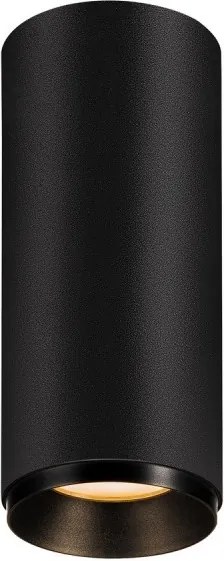 NUMINOS® CL PHASE S vnitřní LED přisazené stropní svítidlo černá/černá 2700 K 24° - BIG WHITE